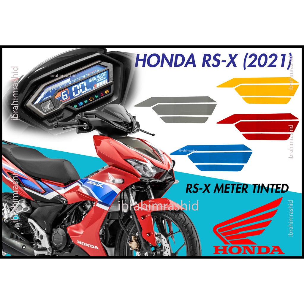 HONDA RSX 150 TINTED METER STICKER (HONDA RSX 150 METER TINTED ...