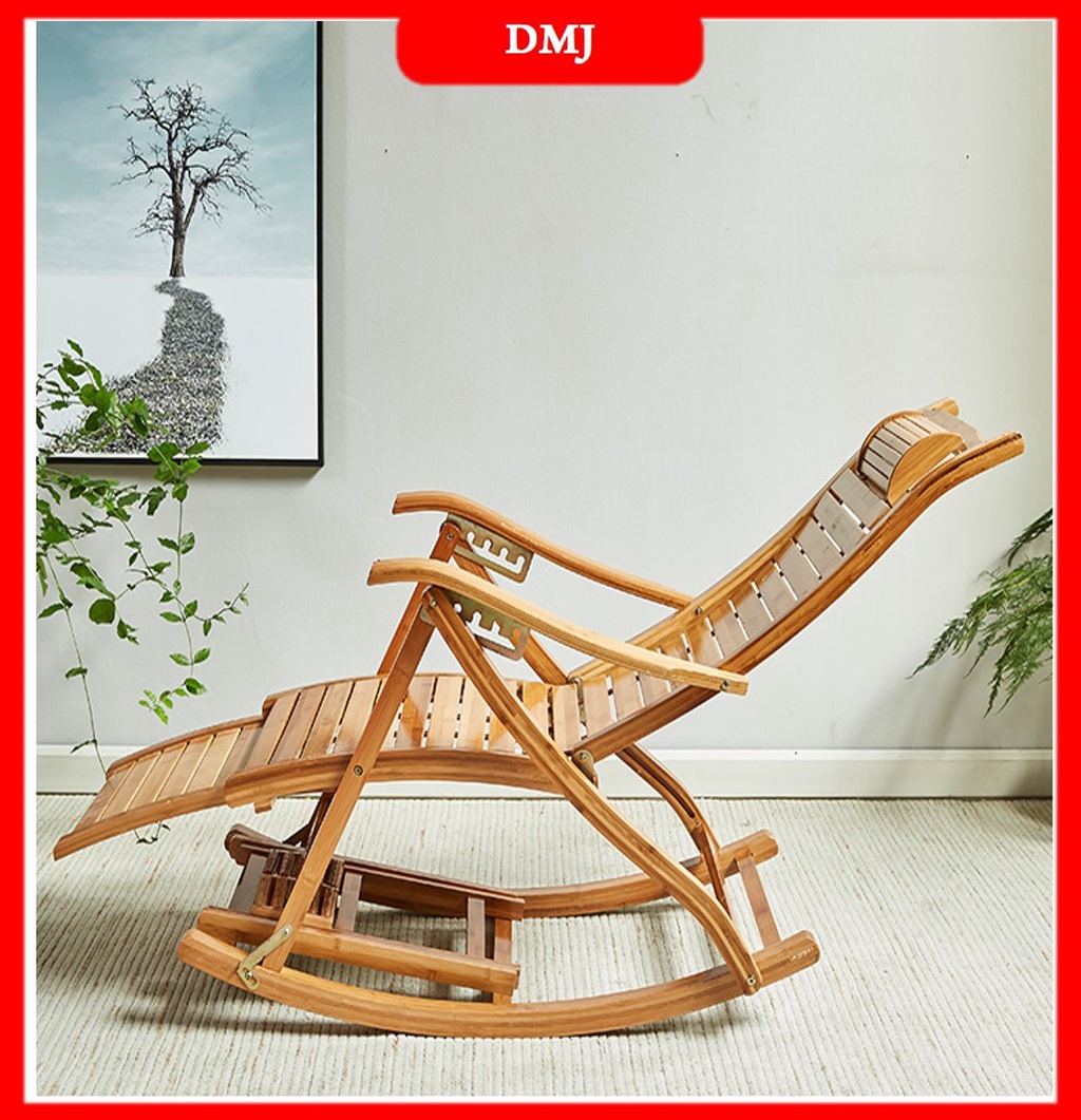 Kerusi Malas Lipat Buluh Kerusi Malas Moden Lazy Chair Relax Bamboo ...