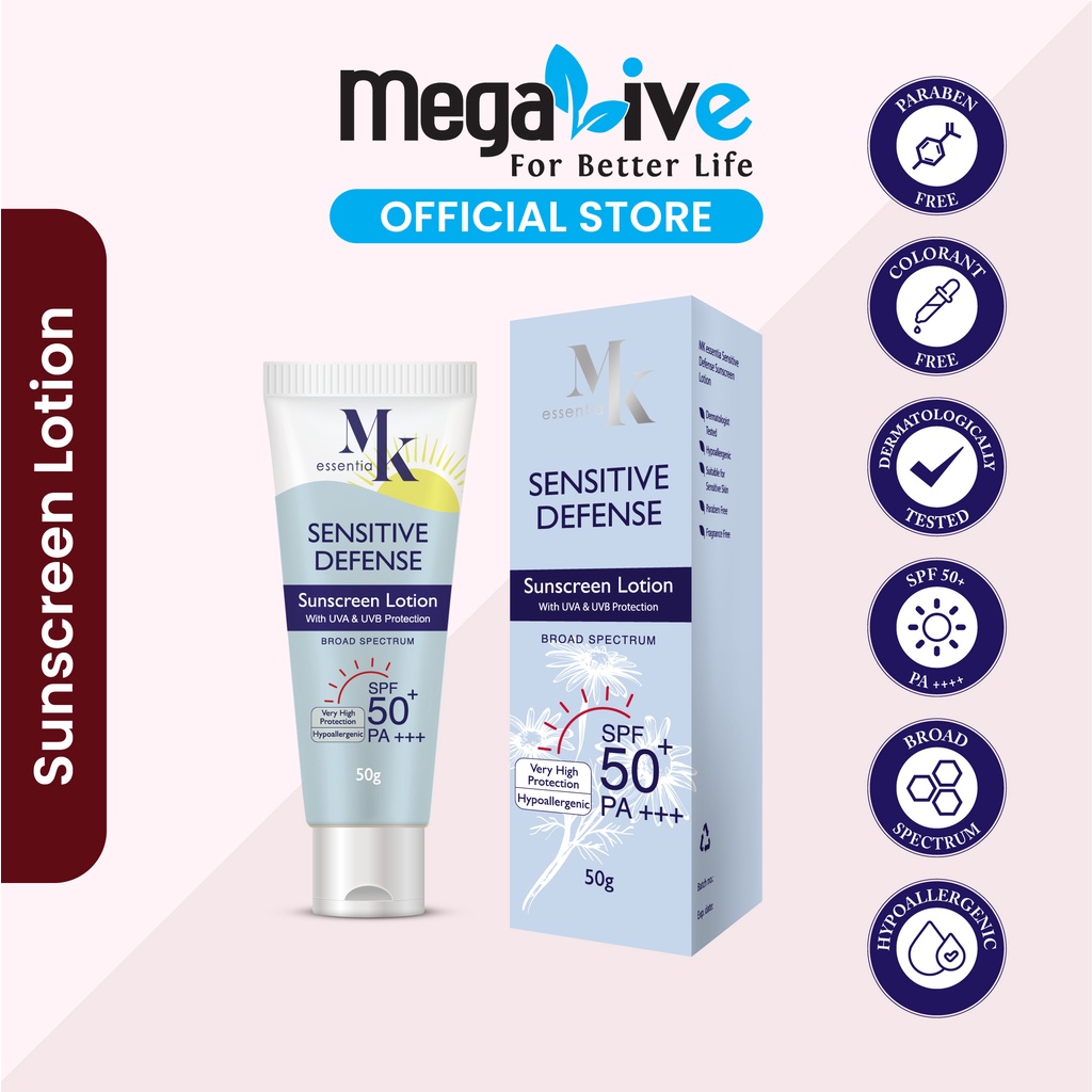 MK essentia Sensitive Defense Sunscreen (50g) | Shopee Malaysia