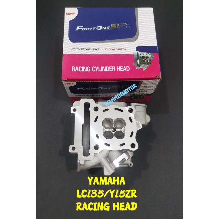 FIGHTONE LC135 Y15ZR RACING CYLINDER HEAD 19/22 19 22 SUPER HEAD ...