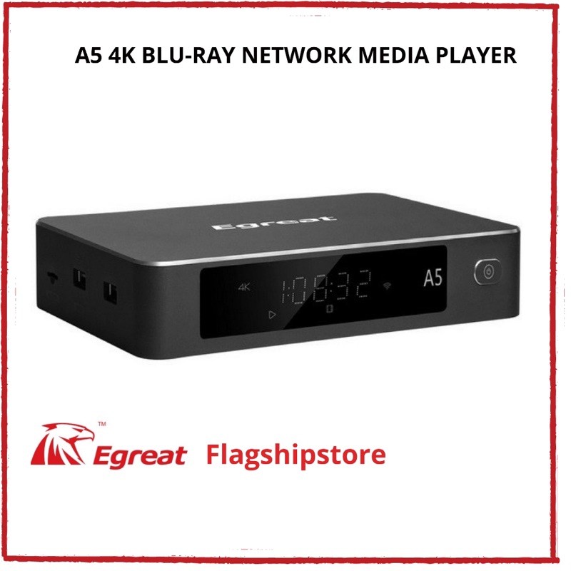 Egreat A5 Professional 4K HDR Blu-ray HDD Media Player | Shopee Malaysia