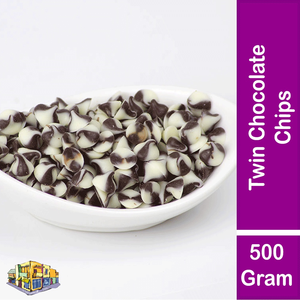 Twin Chocolate Chips 500 Gram Pack | Shopee Malaysia