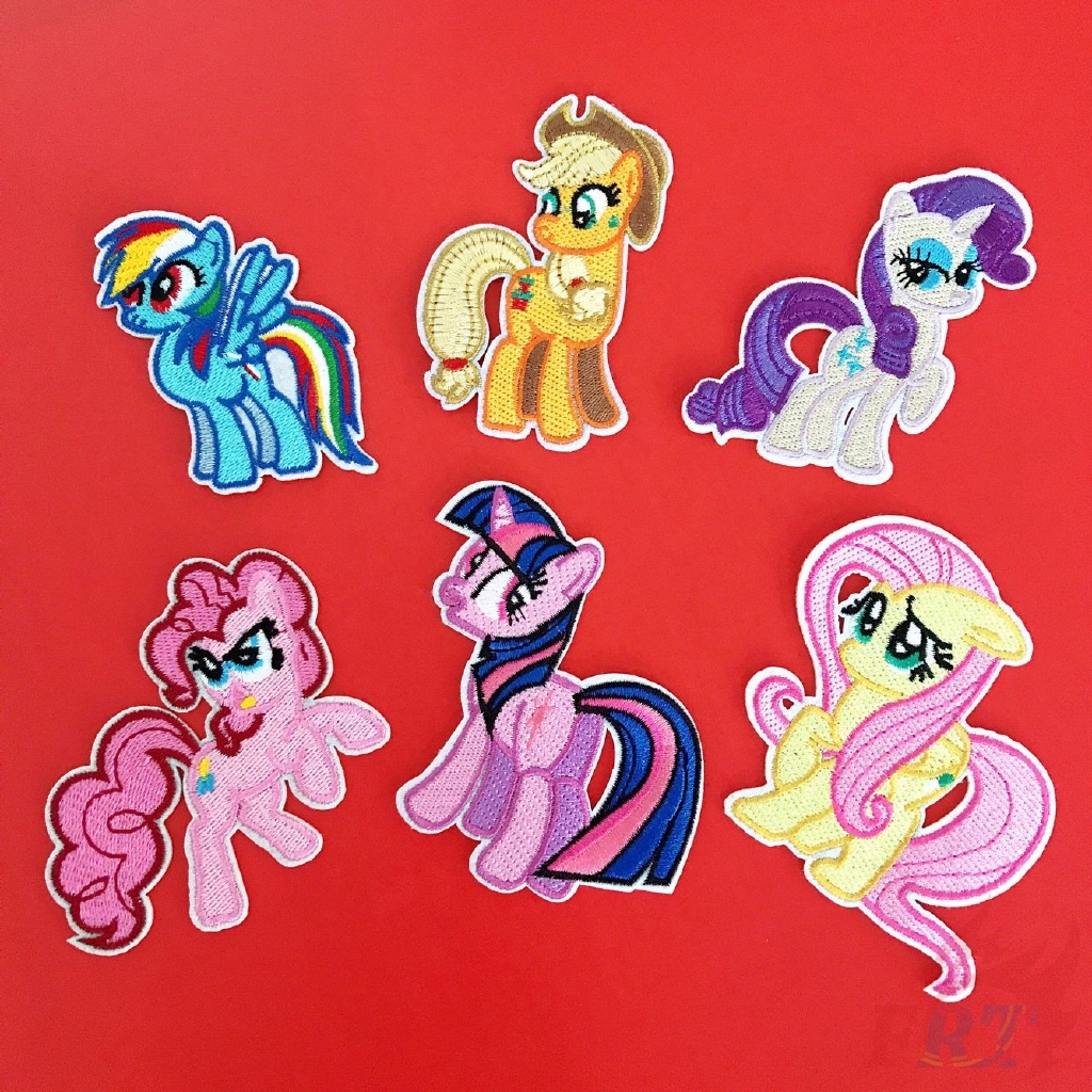 ☸ Cartoon：My Little Pony Patch ☸ 1Pc Diy Sew on Iron on Badges Patches ...