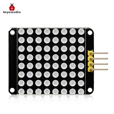 Keyestudio HT16K33 I2C 8 x 8 LED Dot Matrix Module for Arduino (BLACK ...