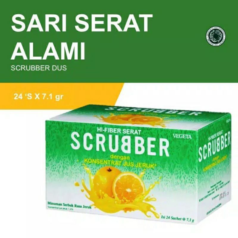 Vegeta Orange Scrubber Box 24 Sachets @7,1g | Shopee Malaysia