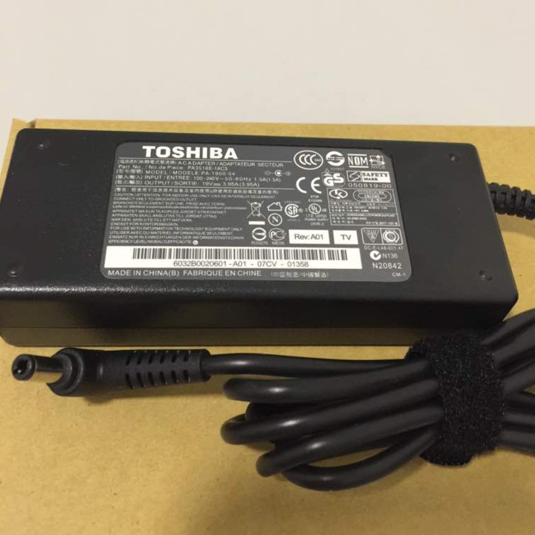 Toshiba 19v 3.95a 5.5 x 2.5mm Charger / Power Adapter | Shopee Malaysia