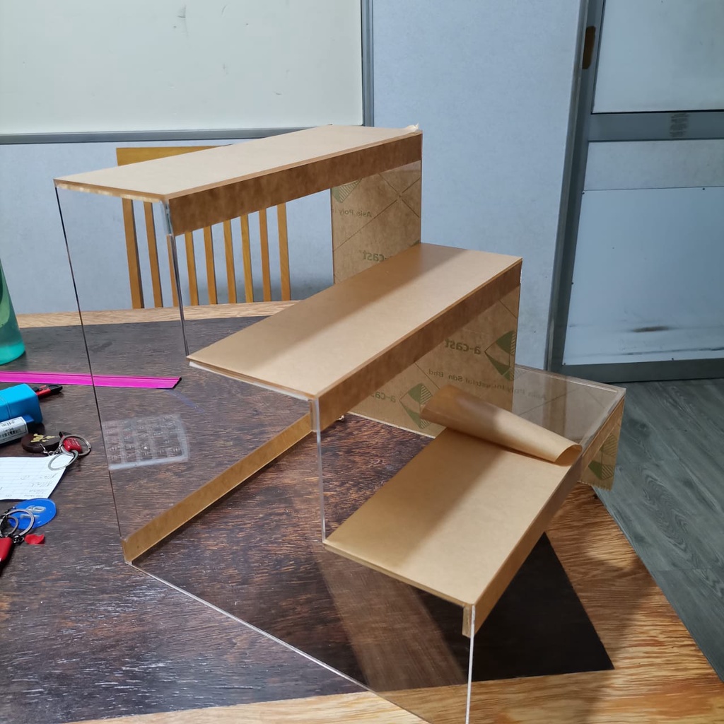 DISPLAY RAK STAIRS TYPE, DISPLAY CASE , STORAGE RACK , RACK HIASAN ...