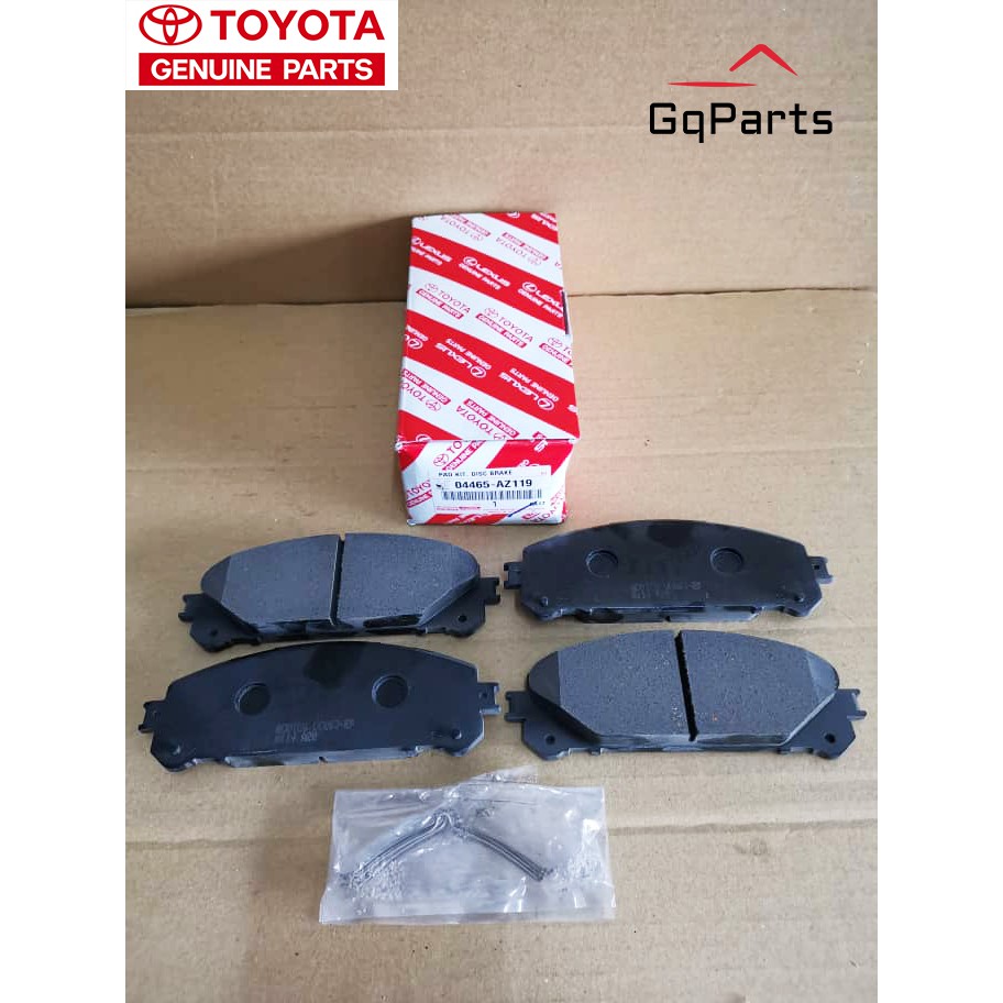 Toyota Vellfire NEW Lexus NX200T Brake Pad Front (Original) 04465-AZ119 ...