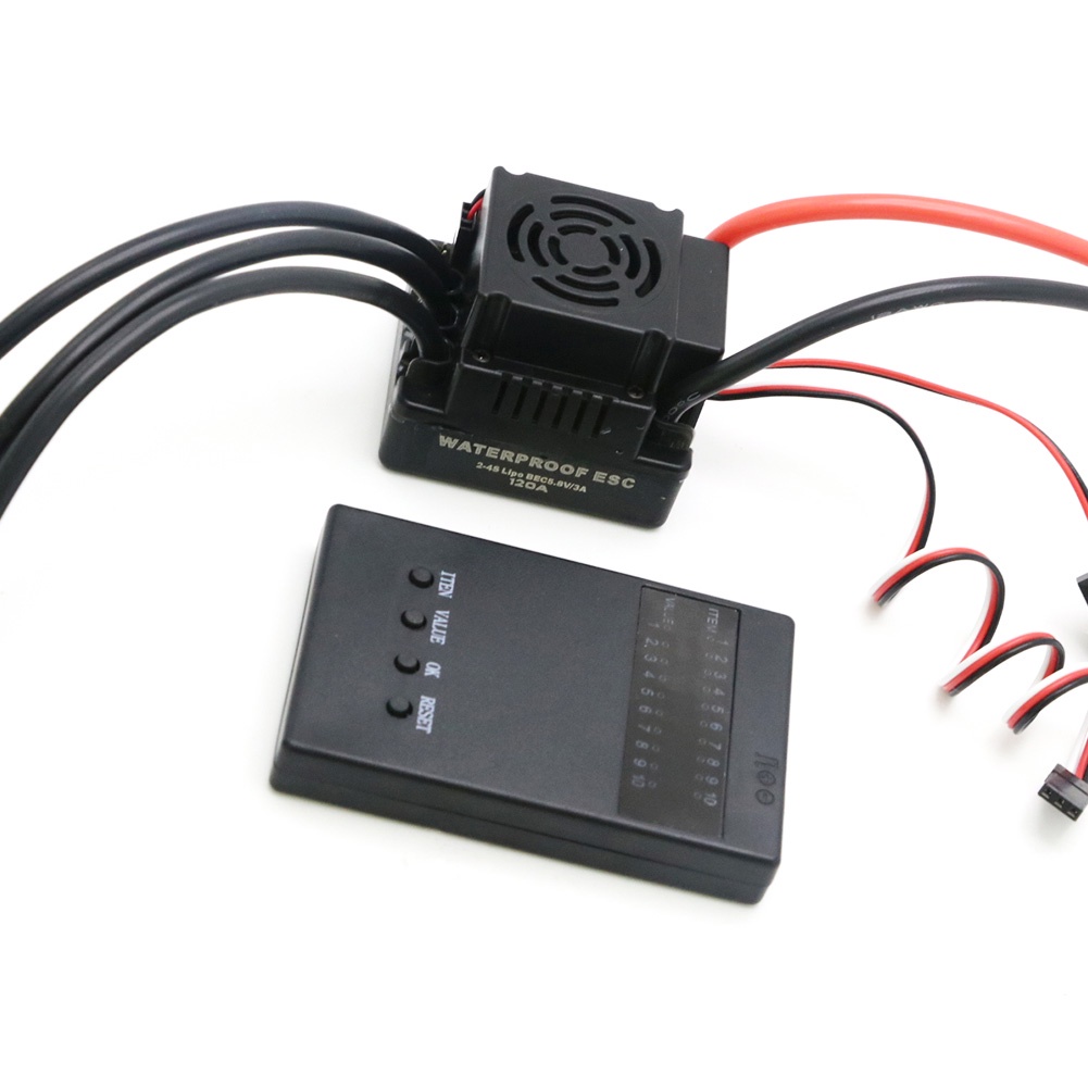 Waterproof ESC 120A S-120A Brushless ESC Electric Speed Controller with ...