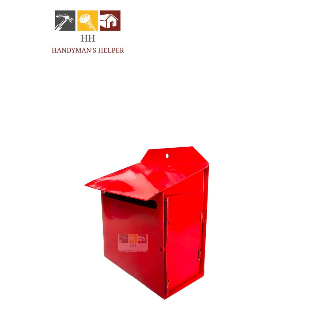GI LETTER BOX PETI SURAT BESI IRON METAL LETTER BOX 白铁信箱 | Shopee Malaysia