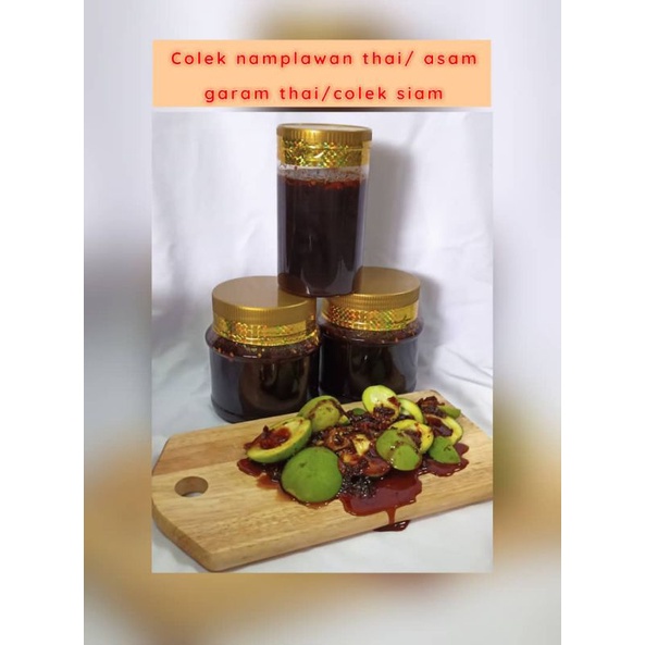 COLEK NAMPLAWAN THAI AROI CHING CHING / COLEK SIAM / ROJAK BUAH ...