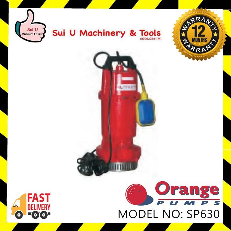 ORANGE PUMP SP630 1.5HP Submersible Pump 1100W | Shopee Malaysia