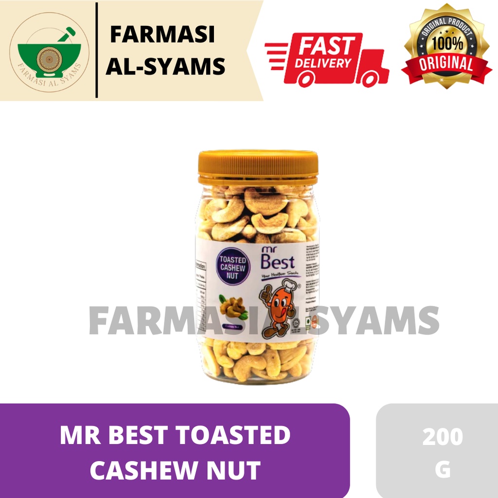 MR BEST TOASTED CASHEW NUT 200G | Shopee Malaysia