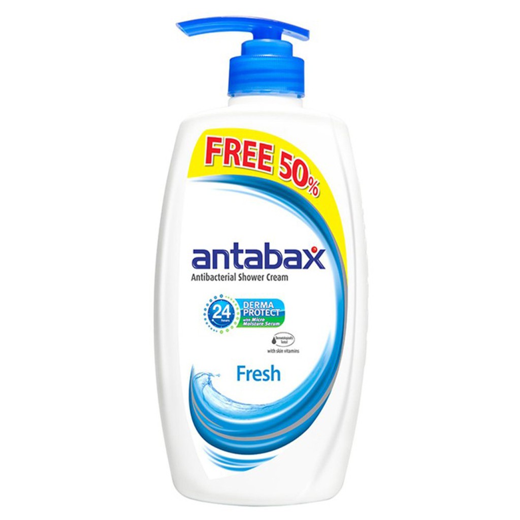 Antabax Antibacterial Shower Cream 975ml/ Sensitive 880ml Fresh 975ml ...