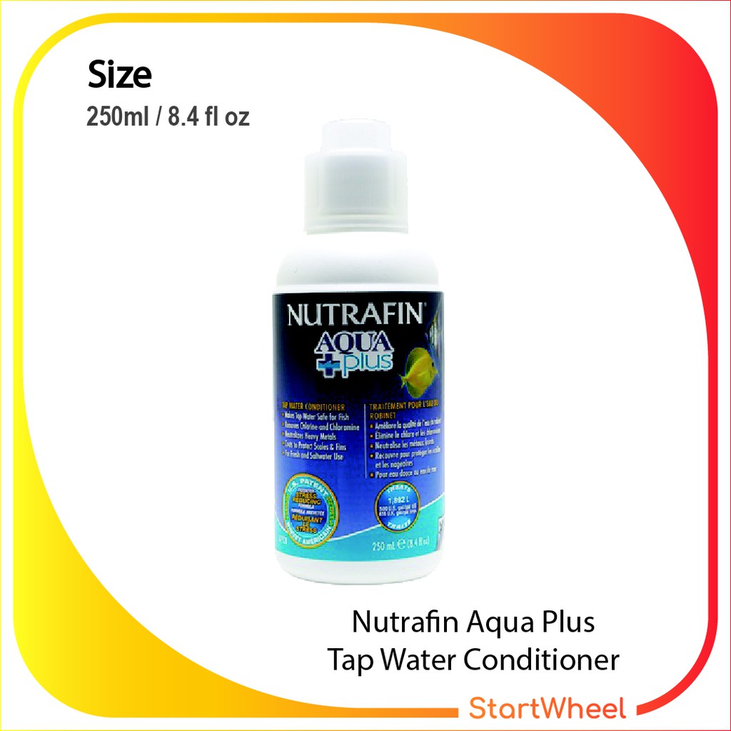 Nutrafin Aqua Plus - Tap Water Conditioner - Anti Chlorine For Aquarium 250ml | Shopee Malaysia