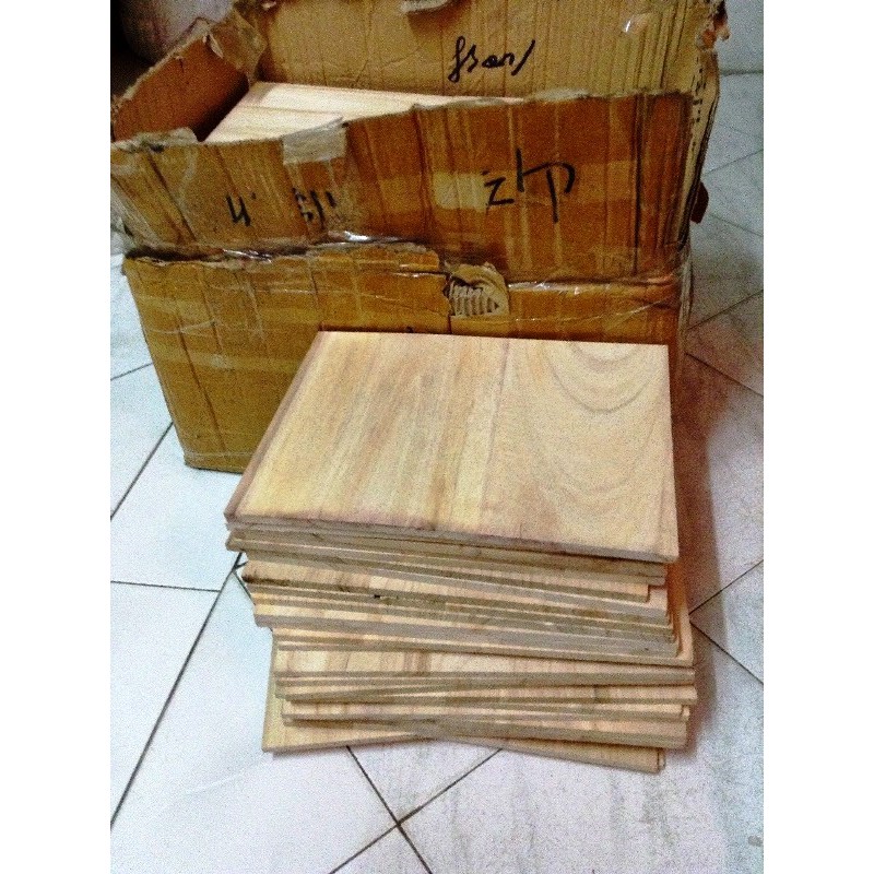 0.6cm Breaking Break Training Demo Punching Kick Wood Board Kayu Papan ...