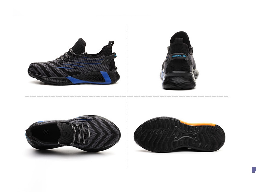 Kasut Besar Safety Shoes Plus Saiz 48-50 Safety Boot Steel Toe Cap Low ...