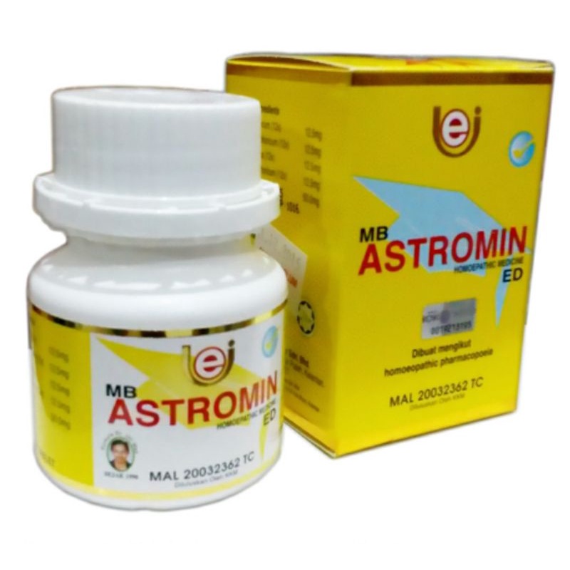 [NEW PACK] ASTROMIN TABLET HOMEOPATI 100 TABLETS | Shopee Malaysia