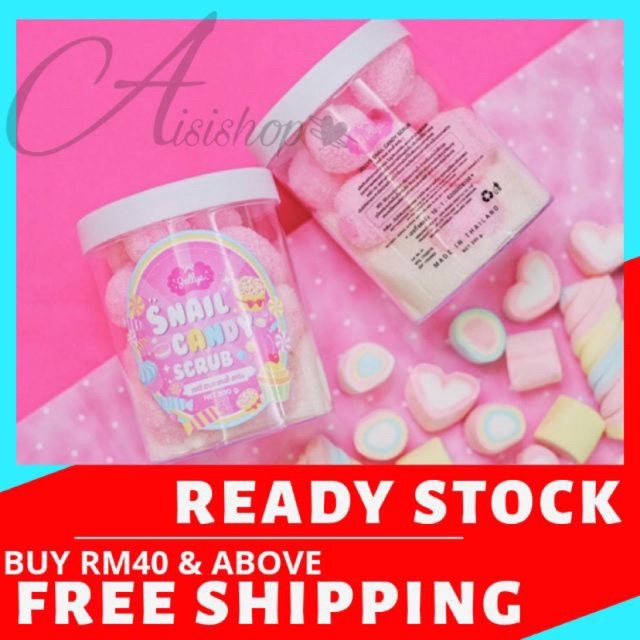 SNAIL CANDY SCRUB JELLYS ORIGINAL 💯 | Shopee Malaysia