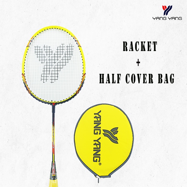 YANG YANG Future Champ 2 Badminton Racket For Kids - Yellow | Shopee ...