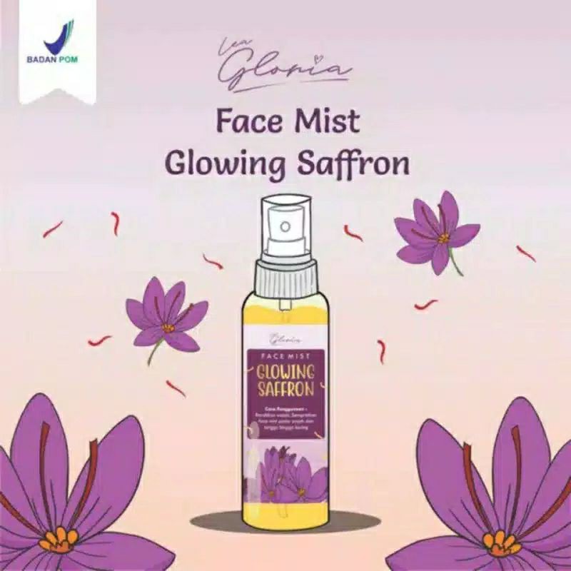 Face MIST GLOWING SAFFRON BY LEA GLORIA | Shopee Malaysia