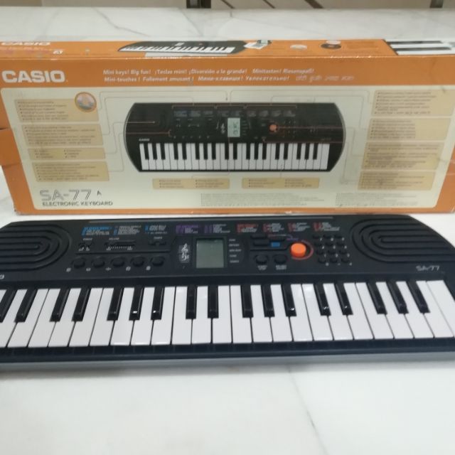 Casio Mini SA77 Digital Keyboard | Shopee Malaysia