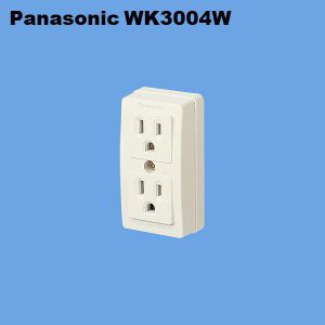 Panasonic Grounding Double Outlet WK3004W | Shopee Malaysia