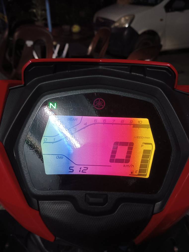 YAMAHA LC135 FI(V8)&YAMAHA Y16ZR Tinted Meter - Titanium/ Karat/ Black ...