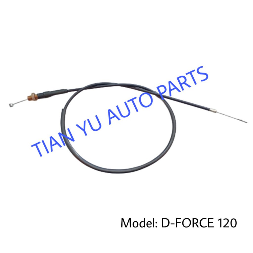 DEMAK D-FORCE 120 / D-FORCE 160 CABLE THROTTLE CABLE MINYAK | Shopee ...
