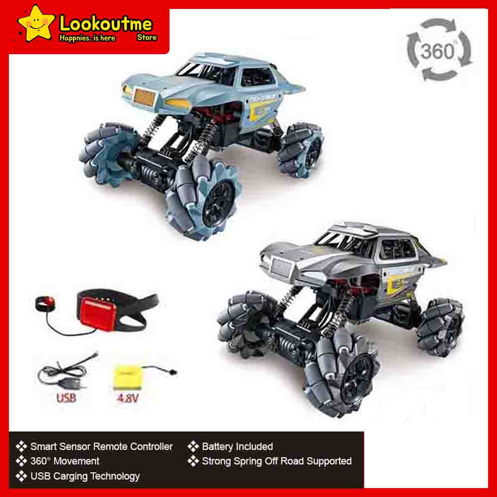 1:16 Sensor Romote Control Car Climbing Car Rechargeable Batteries 360 ...