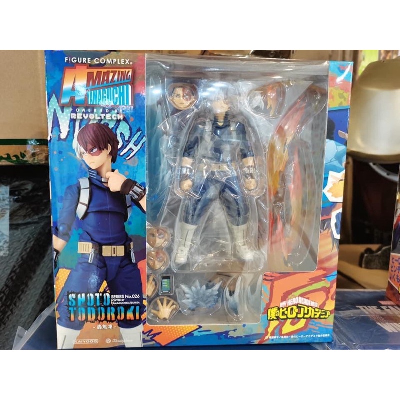 Kaiyodo Revoltech Amazing Yamaguchi My Hero Arcademia Shoto Todoroki ...