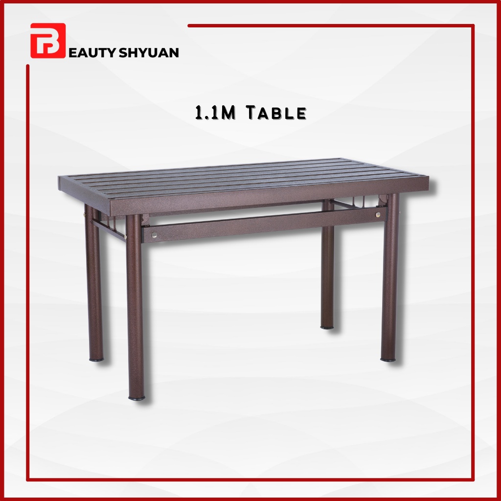 HASSAN Garden Table Dining Table Meja Outdoor Table Metal Table Coffee ...