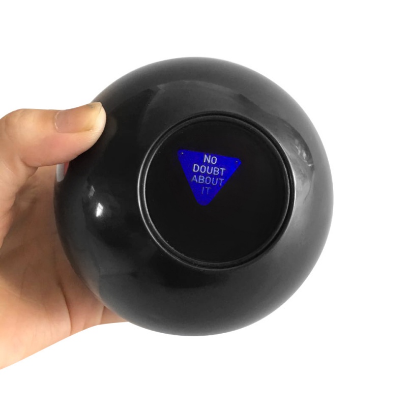 Children Magic Ball Black Eight Ball Retro Edition Christmas Party Toys ...