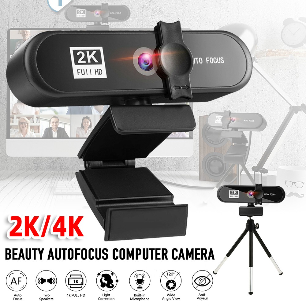 1K 2K 4K Conference PC Webcam Autofocus USB Web Camera For Office ...