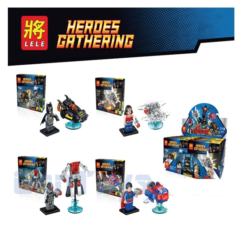 LELE Super Hero Series Lego Block 51pcs set(4hero perset)RM20.00 ...
