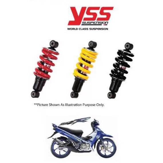 YAMAHA Y125ZR Y125Z Y125 MONOSHOCK MONO SHOCK YSS HEAVY DUTY { YSS ...