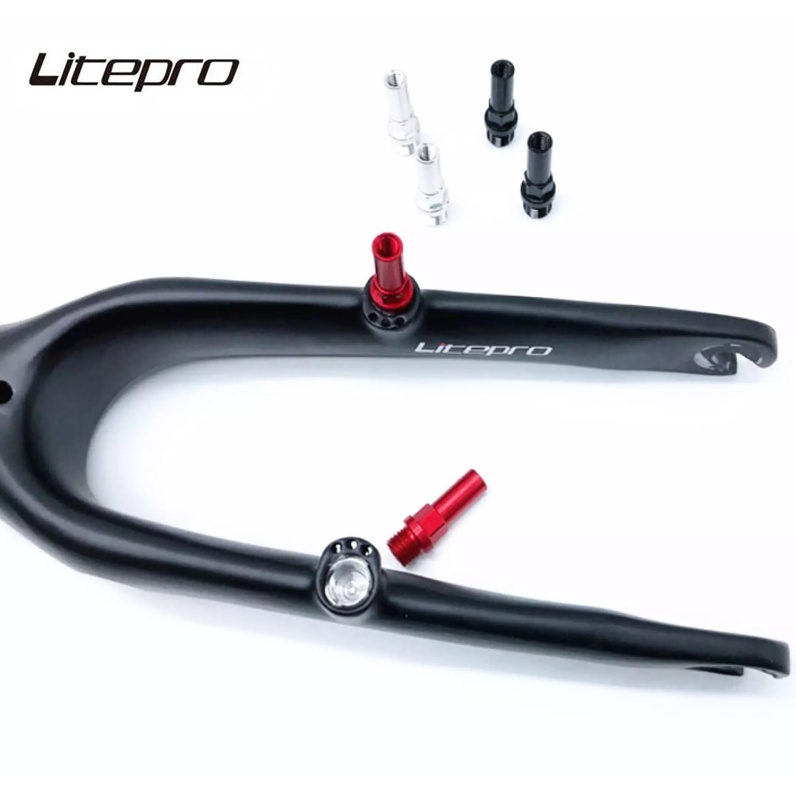 Litepro Mtb Road Bike Bicycle V-Brake Column M10 Fork Brake Folding ...