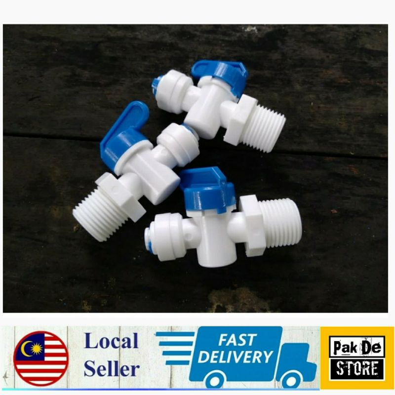 Connector Joint Valve Thread Water Filter RO Socket for Mini Float Ball ...