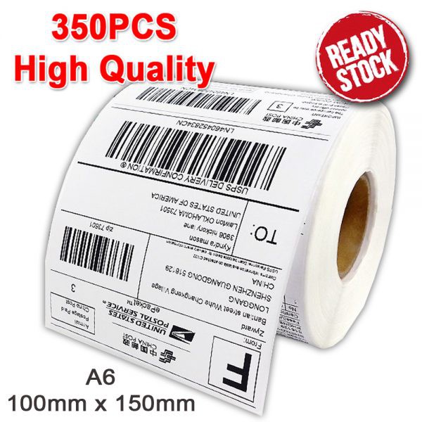 A6 Thermal Printer Sticker for Air Waybill Consignment Note (100mm ...