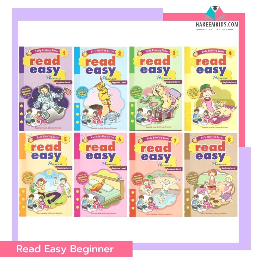 BUKU READ EASY PHONICS BEGINNER | Shopee Malaysia