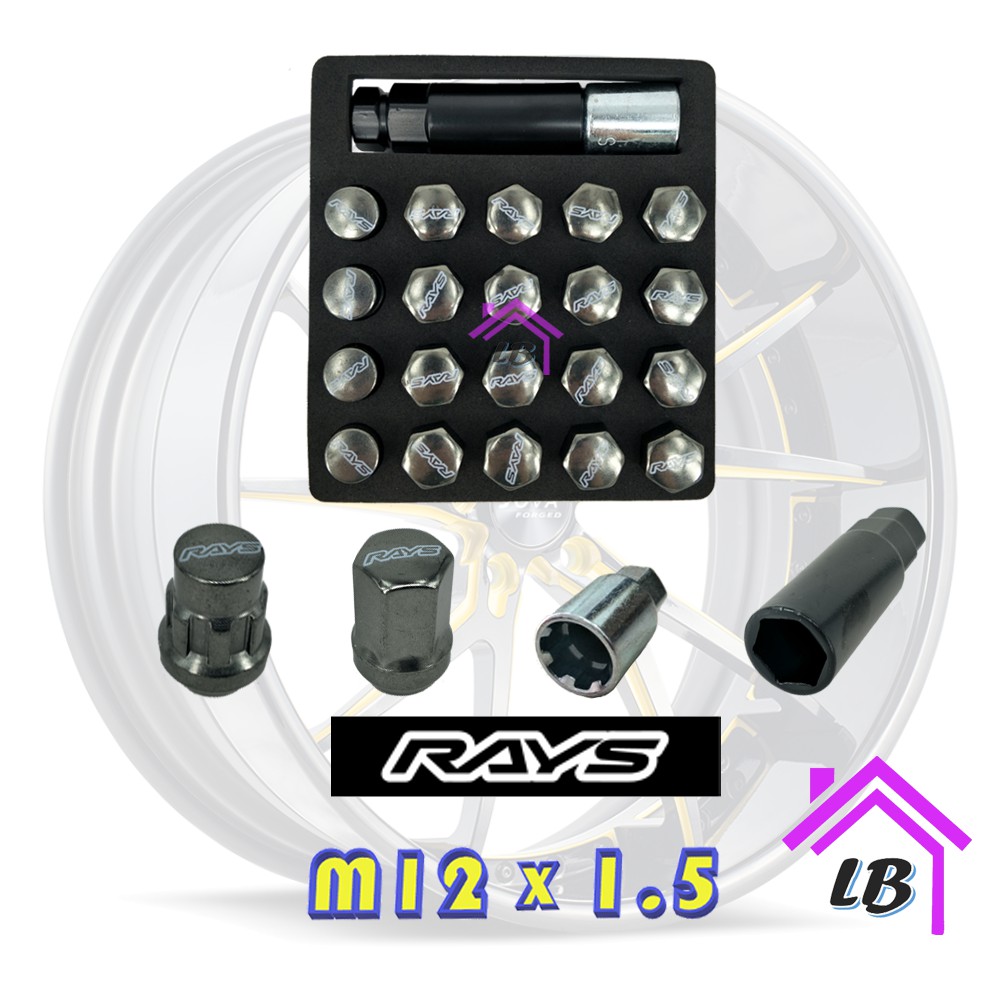 Rays Lock Nut Rays Wheel Nut Rays Tyre Nut Rays Racing Nut Rays Steel ...
