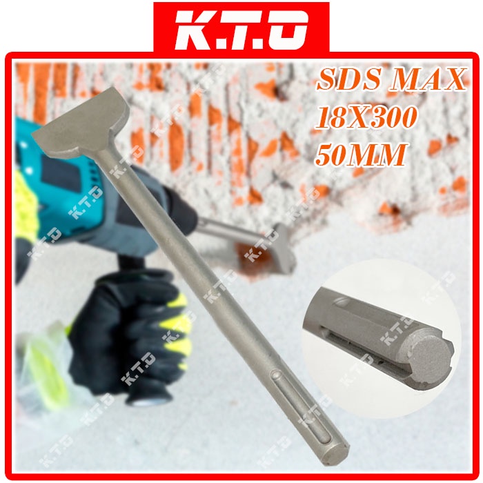 Chisel Bit For Electric Demolition Hammer Hacker Bit Breaking Concrete ...