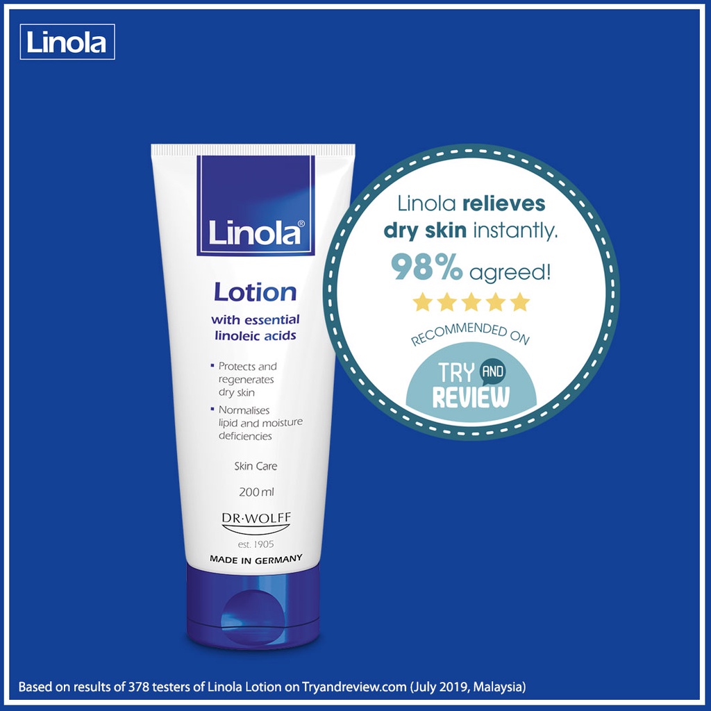 (Expiry: Dec 2025) Linola Lotion Regenerates Skin Barrier (200ml ...