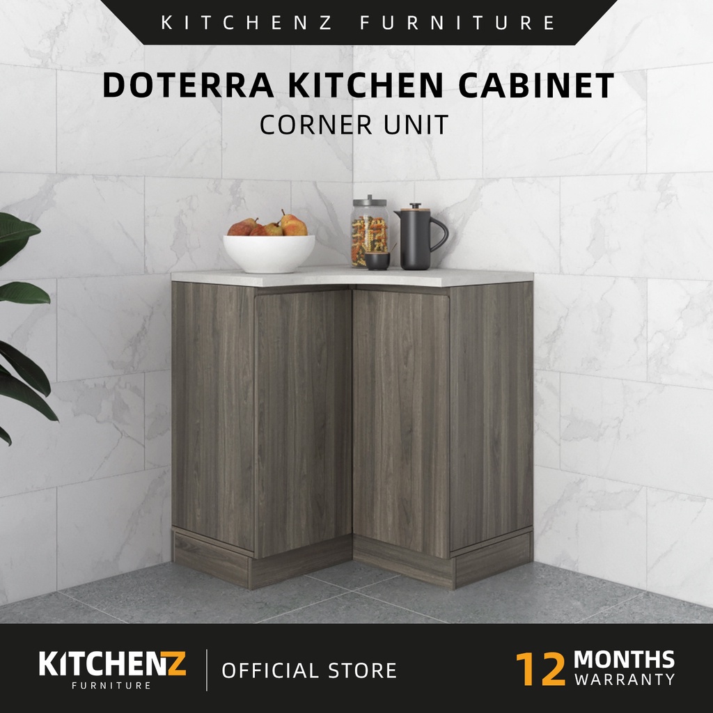 [FREE Shipping] KitchenZ Doterra Series Kitchen Cabinets Corner Unit ...