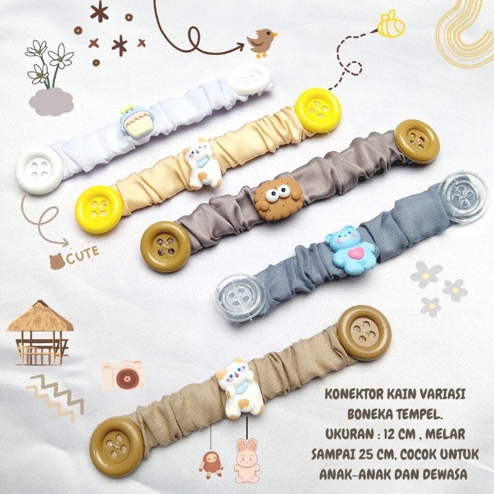 KATUN Mask Connector For Children And Adults With Cloth Hijab Patch ...