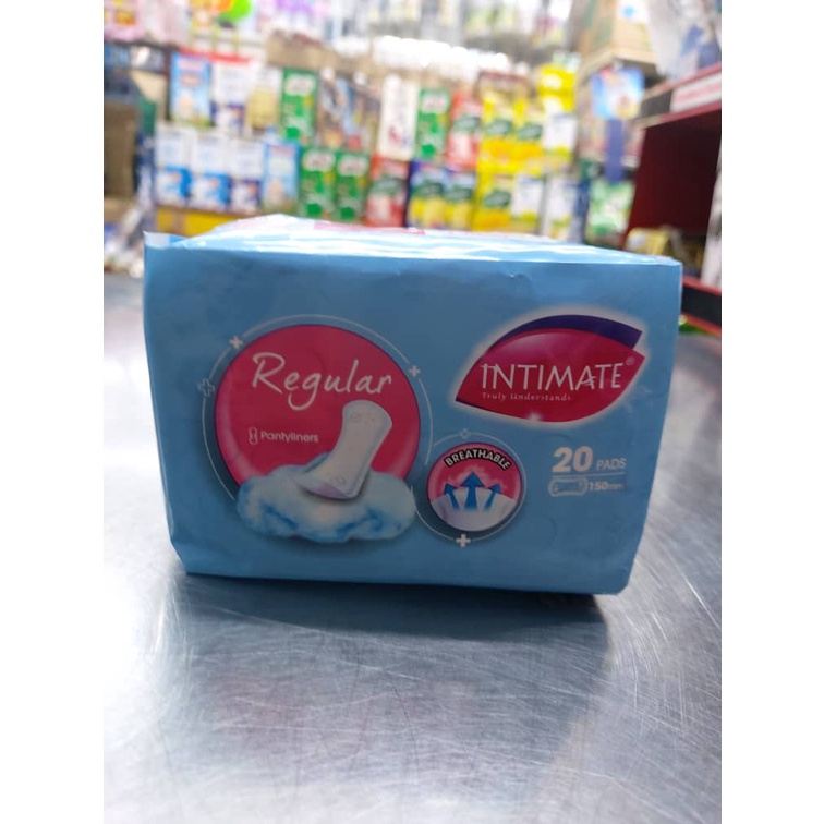Intimate Slim/ Regular Pantyliners 150mm ( 40+20 Pads / 20 Pads ...