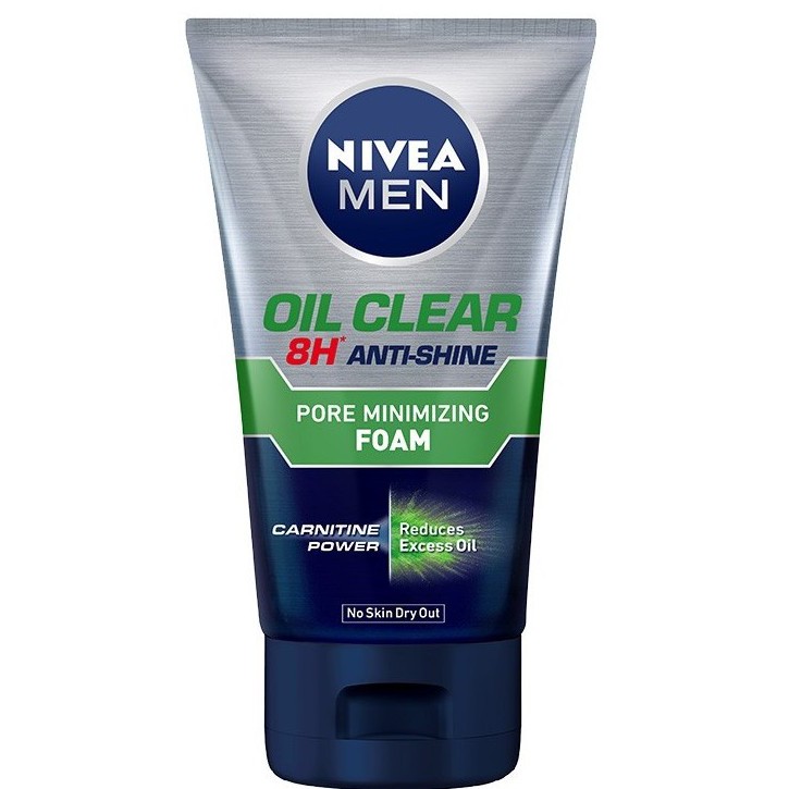 Nivea Men Oil Control Anti-Shine Facial Foam (150g) | Shopee Malaysia