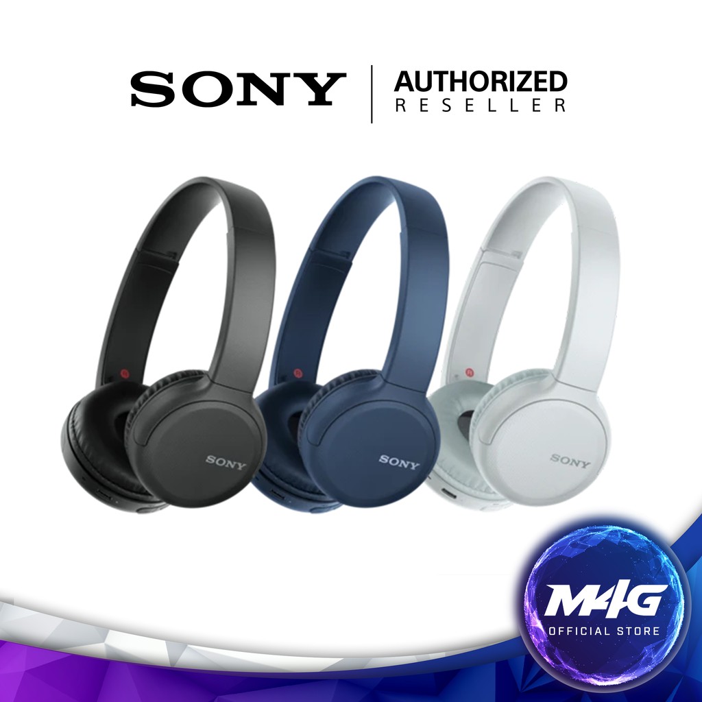 SONY WH-CH510 / WH-CH520 Bluetooth Wireless Headphones (CH510) | Shopee ...