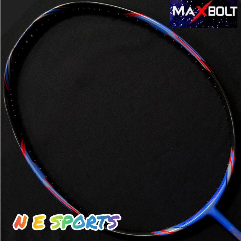 MAXBOLT BADMINTON RACKETS WOVEN TECH 90 BLUE FLEXIBLE 4UG2 | Shopee ...