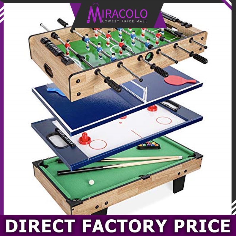 MIRA Multi-function turned 4 in 1 Ping Pong//Billiard Blue Pool/Air ...